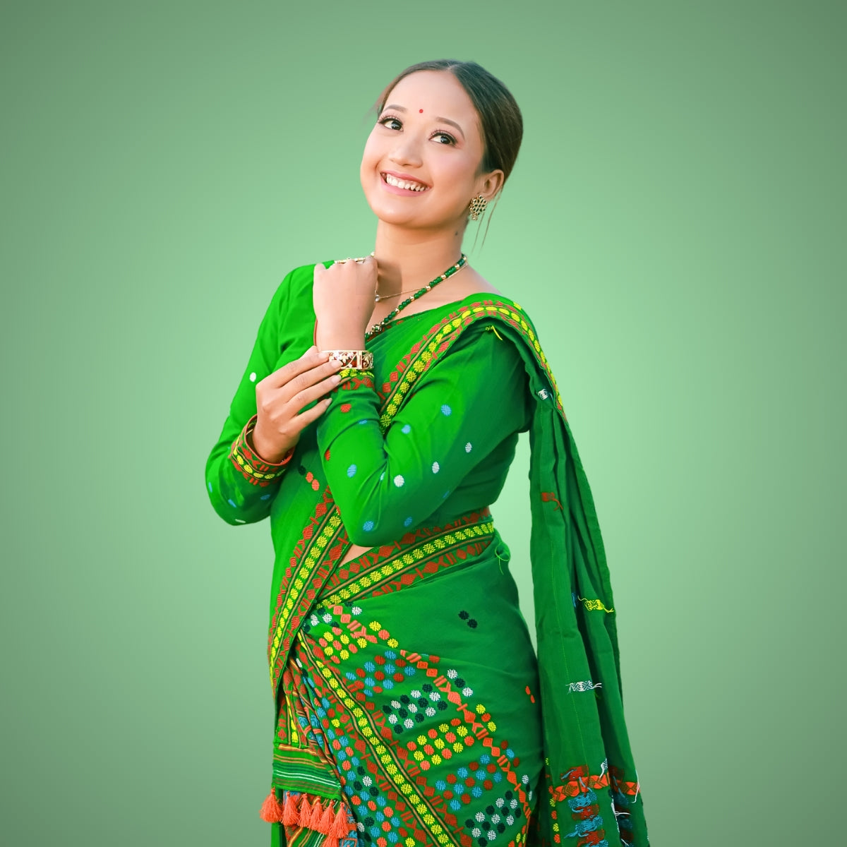 Mising Mekhela sador - Authentic handloom – Koina