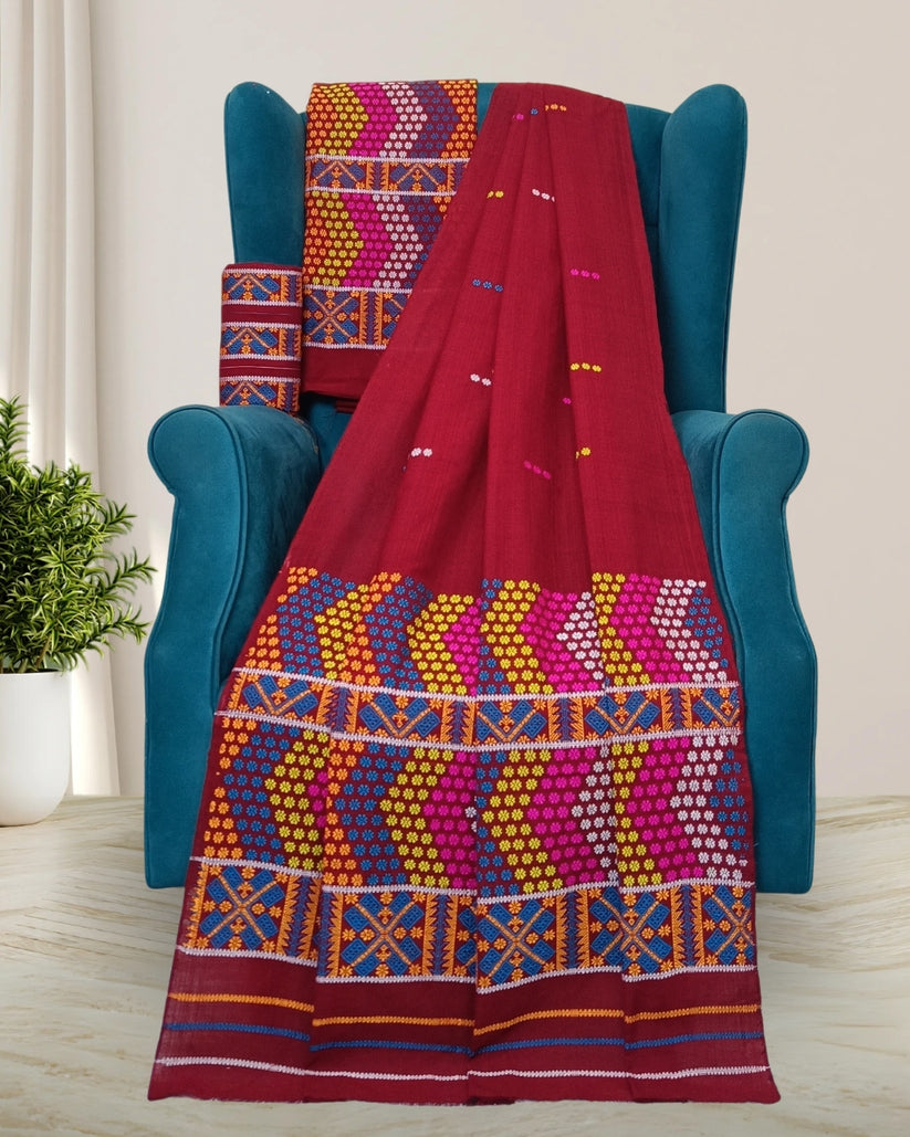 Padmini cotton Mising mekhela sador – Koina